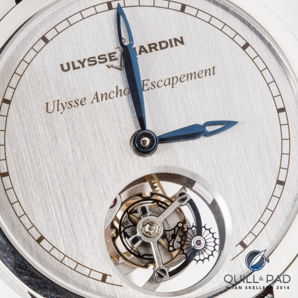 Anchors Away: Ulysse Nardin Makes The Anchor Escapement Viable For The ...
