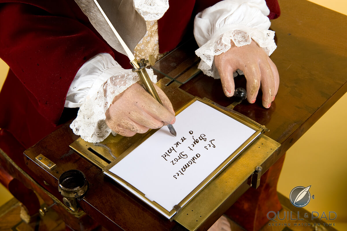 Jaquet Droz’s Signing Machine: The Evolution Of Traditional Automata ...