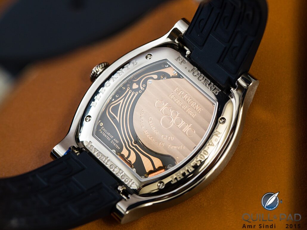 Quartz Crush: F.P. Journe Élégante 48mm - Quill & Pad