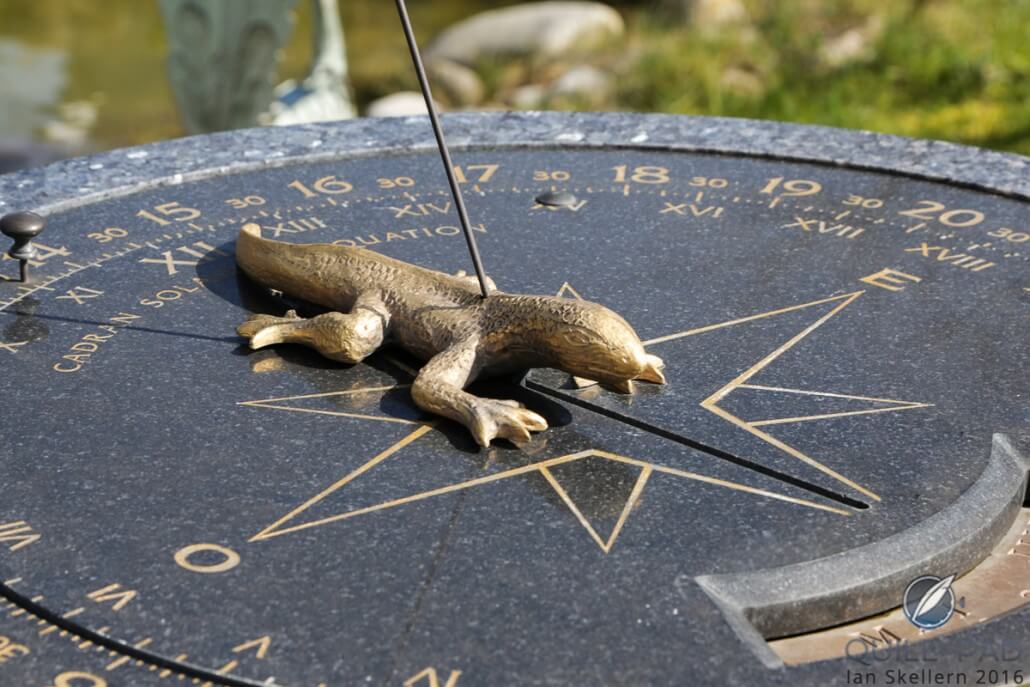 Photo Caption Competition No. 15: Lizard On Sundial - Quill & Pad