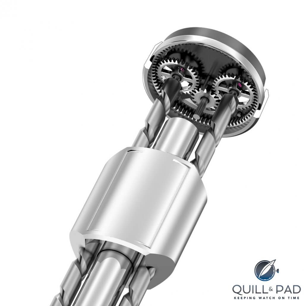 The Styljoux Le Calibre Pen With Watch Technology And A Real Dial ...