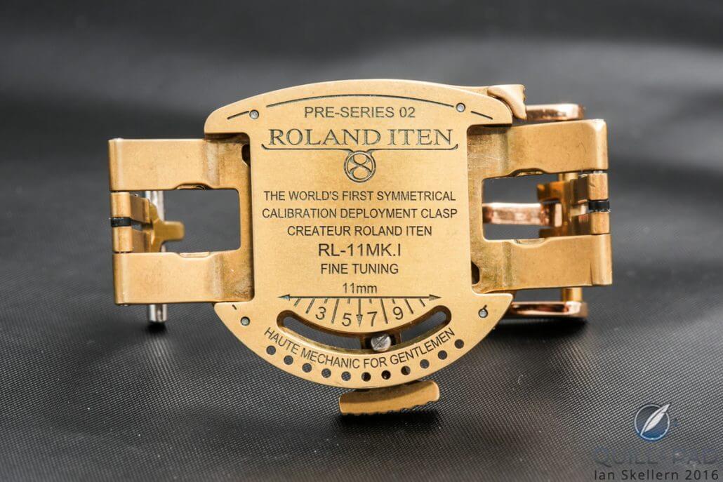 Extravagant Mechanical Luxury: Roland Iten RWC11 Symmetrically ...