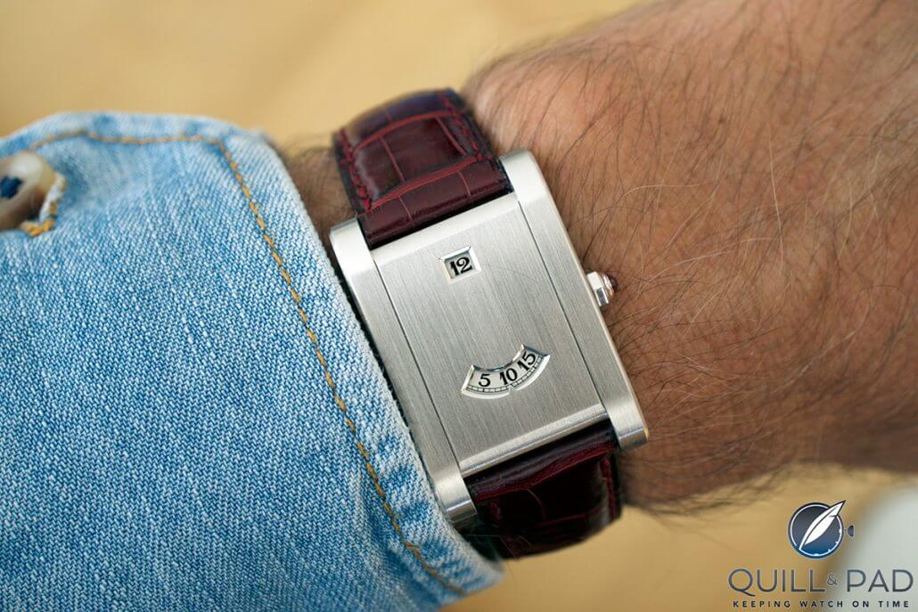 My First Hands-On Encounter With The Cartier Tank à Guichets: A Dream ...
