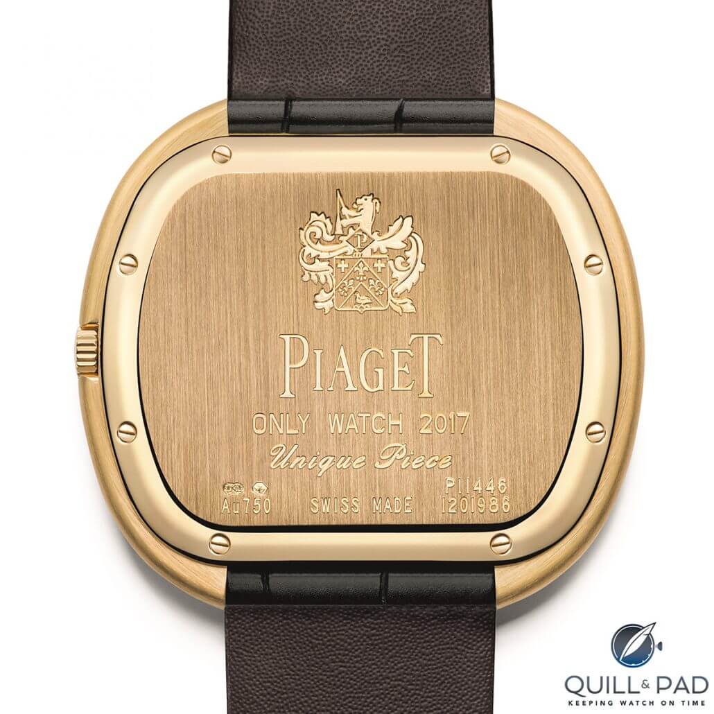 Piaget's Black Tie Vintage For Only Watch 2017: Not Your Typical Piaget ...