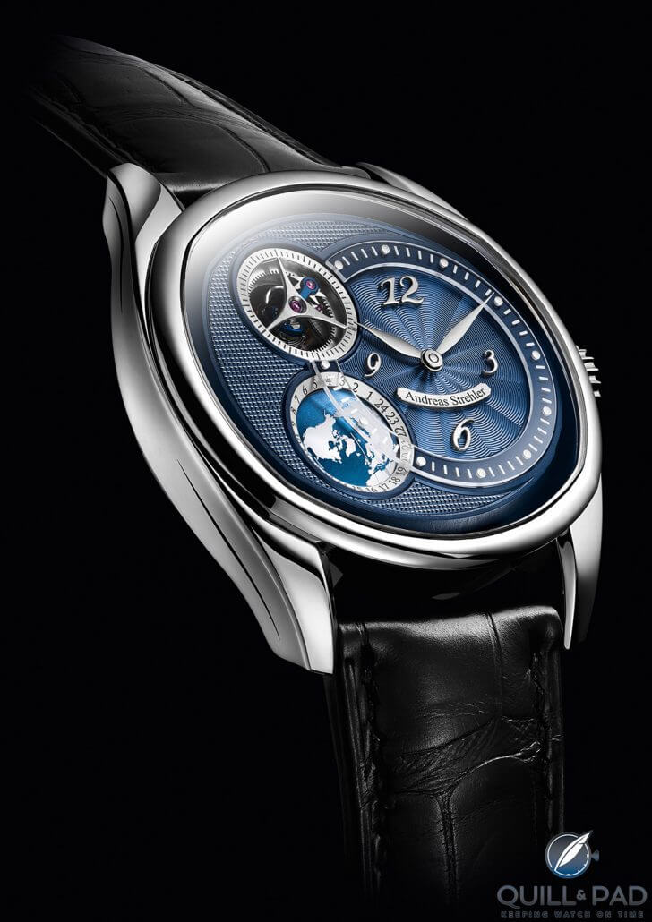 Andreas Strehler Sauterelle à Heure Mondiale: Globes Around The Globe ...