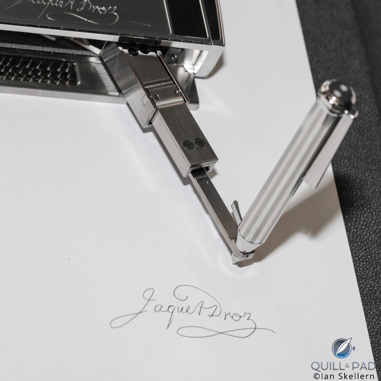 Jaquet Droz Signing Machine: Keeping Handwriting Alive, With A Machine ...