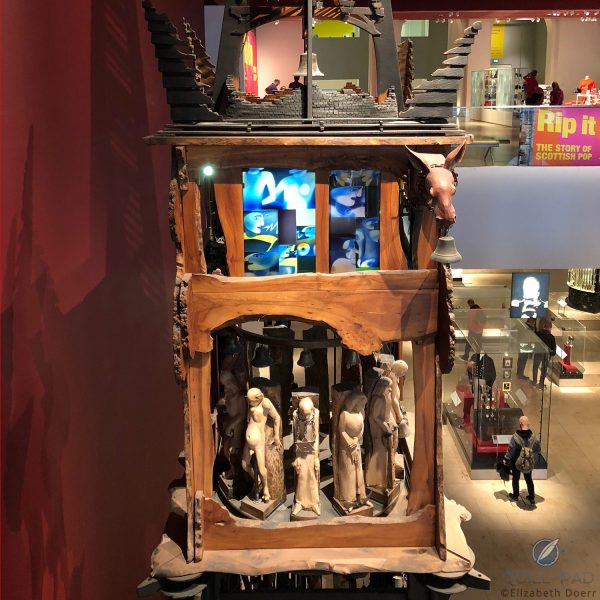 Absolutely Crazy Millennium Clock Tower In Edinburgh Commemorating ...