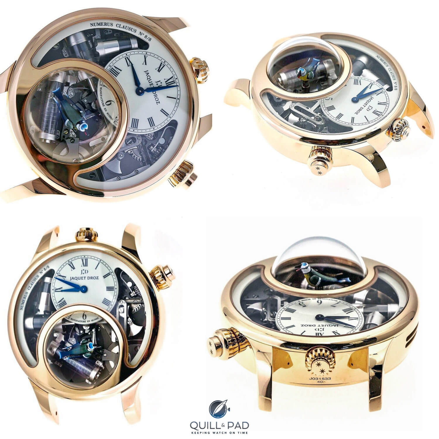 Jaquet Droz's Charming Bird Deconstruction By The Naked Watchmaker ...
