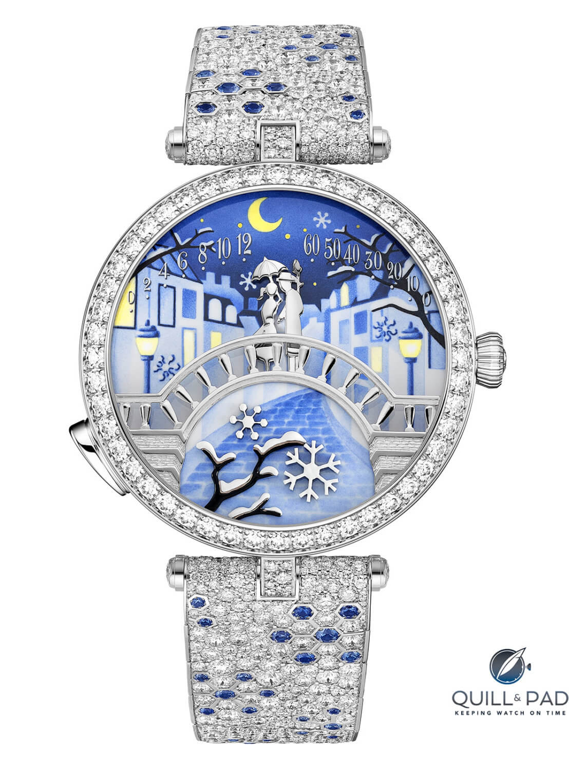 Van Cleef & Arpels’ Iconic Pont Des Amoureux Timepiece Makes A Comeback ...