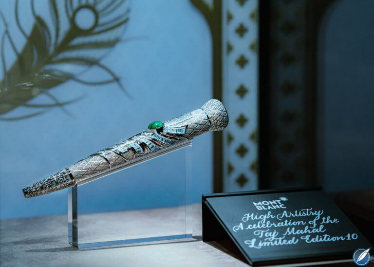 Montblanc's High Artistry Pen Celebration Of The Taj Mahal - Quill & Pad