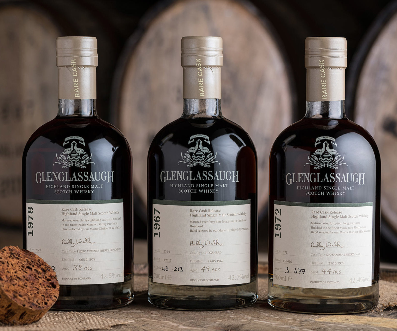 Glenglassaugh Rare Cask Release Batch 3 Whisky, Cask #3510: A 50-Year ...