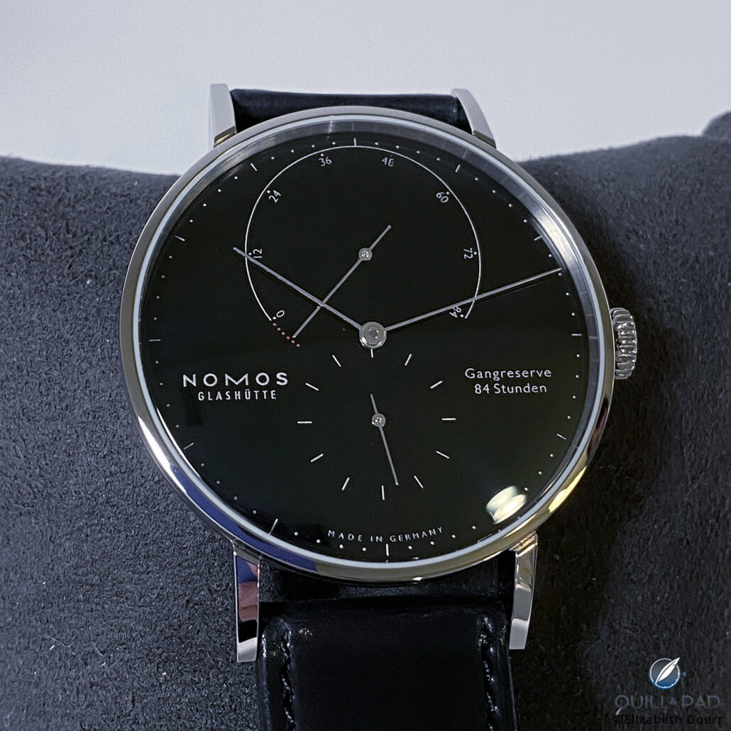 Nomos Glashütte Lambda In Stainless Steel: Celebrating 175 Years Of ...