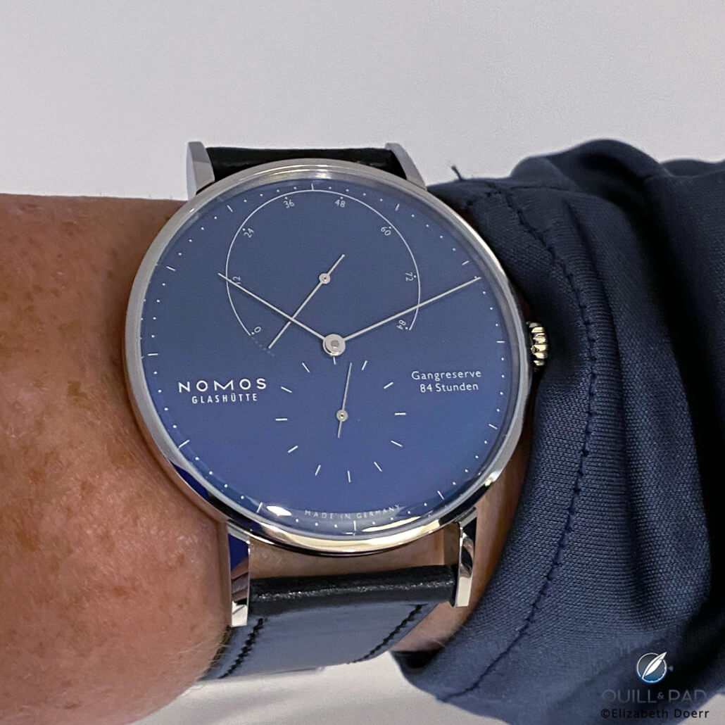 Nomos Glashütte Lambda In Stainless Steel: Celebrating 175 Years Of Fine Watchmaking In ...