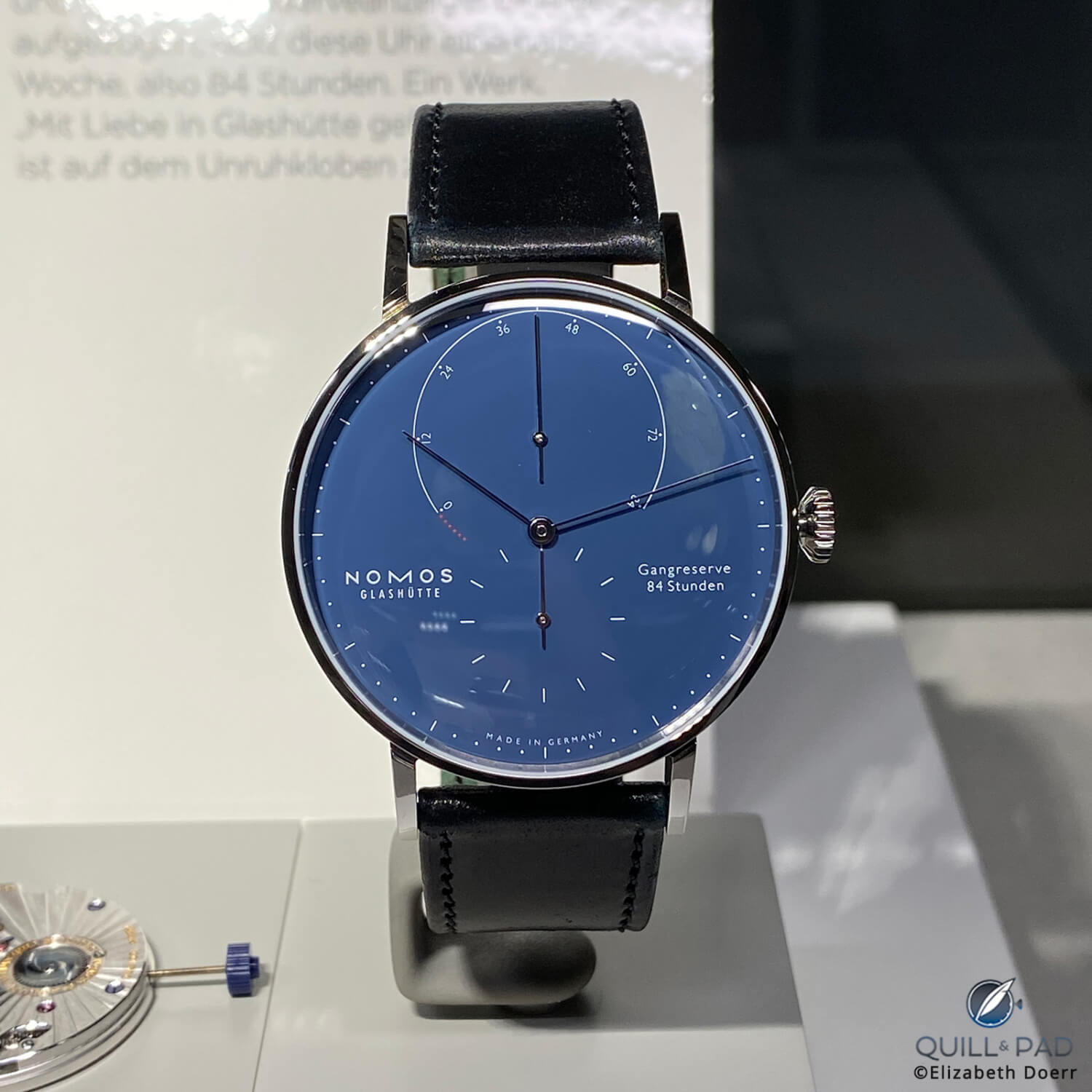 Nomos Glashütte Lambda In Stainless Steel: Celebrating 175 Years Of Fine Watchmaking In ...