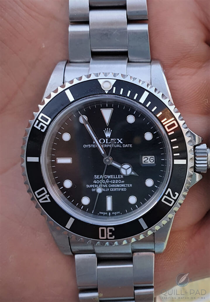 Professional Diver Nigel Band And The Unusual Rolex Sea-Dweller And ...