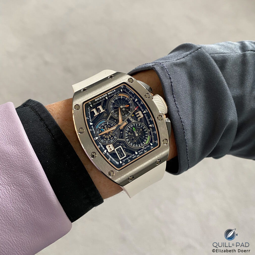 Richard Mille RM 72-01 In-House Chronograph Featuring Fluid Constant ...