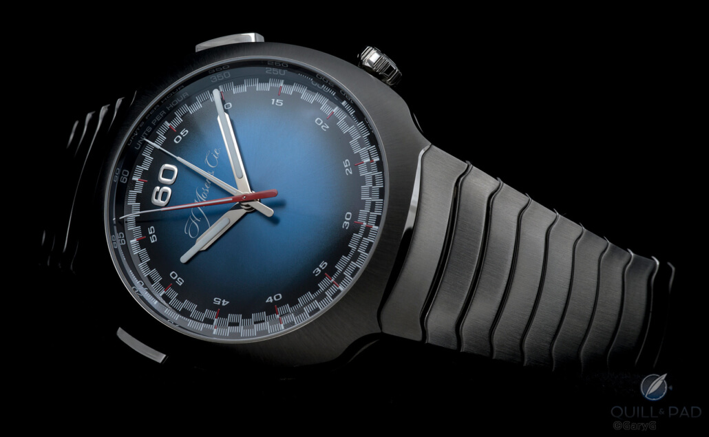 H. Moser & Cie Funky Blue Streamliner Flyback Chronograph: Not Just ...