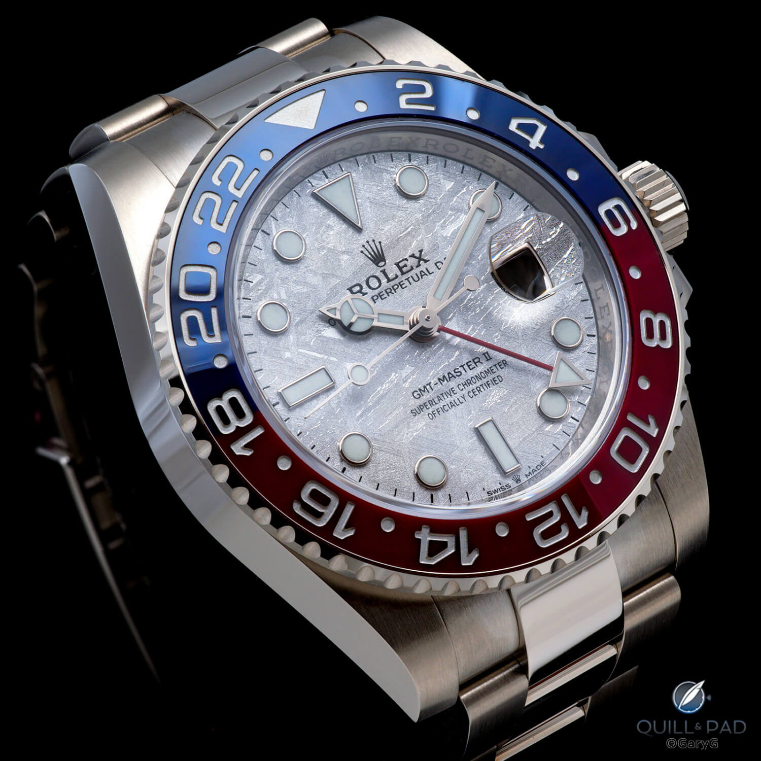 Behind The Lens: Rolex GMT-Master II Meteorite: Global Travel Meets ...