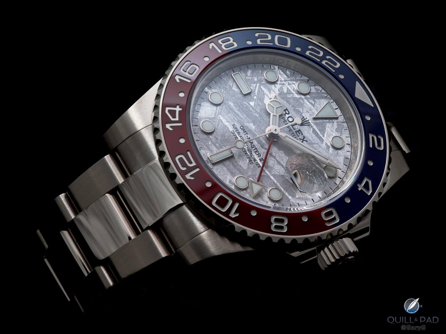 Behind The Lens: Rolex GMT-Master II Meteorite: Global Travel Meets ...