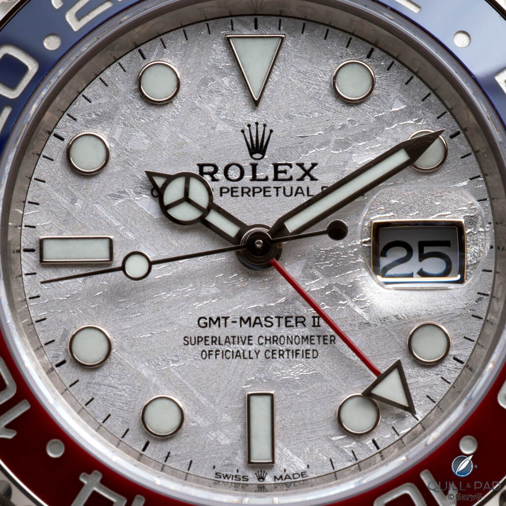 Behind The Lens: Rolex GMT-Master II Meteorite: Global Travel Meets ...