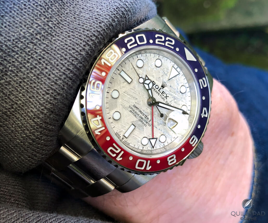 Behind The Lens: Rolex GMT-Master II Meteorite: Global Travel Meets ...