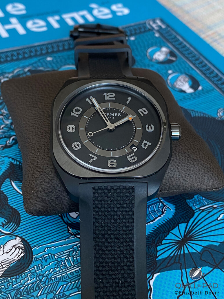New Hermès HO8: A Square Take On The Casual Sporty Watch - Quill & Pad ...