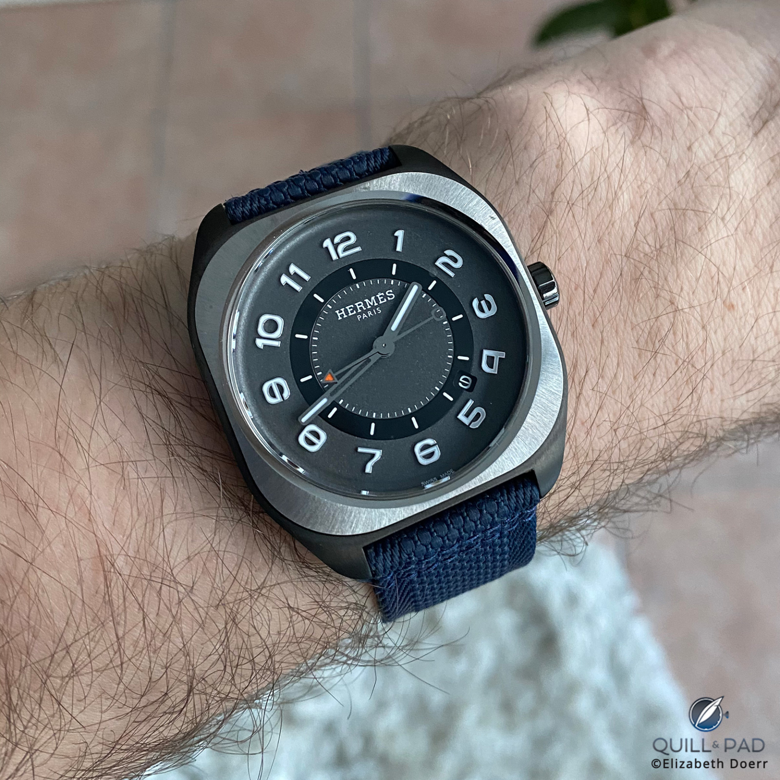 New Hermès HO8: A Square Take On The Casual Sporty Watch - Quill & Pad ...