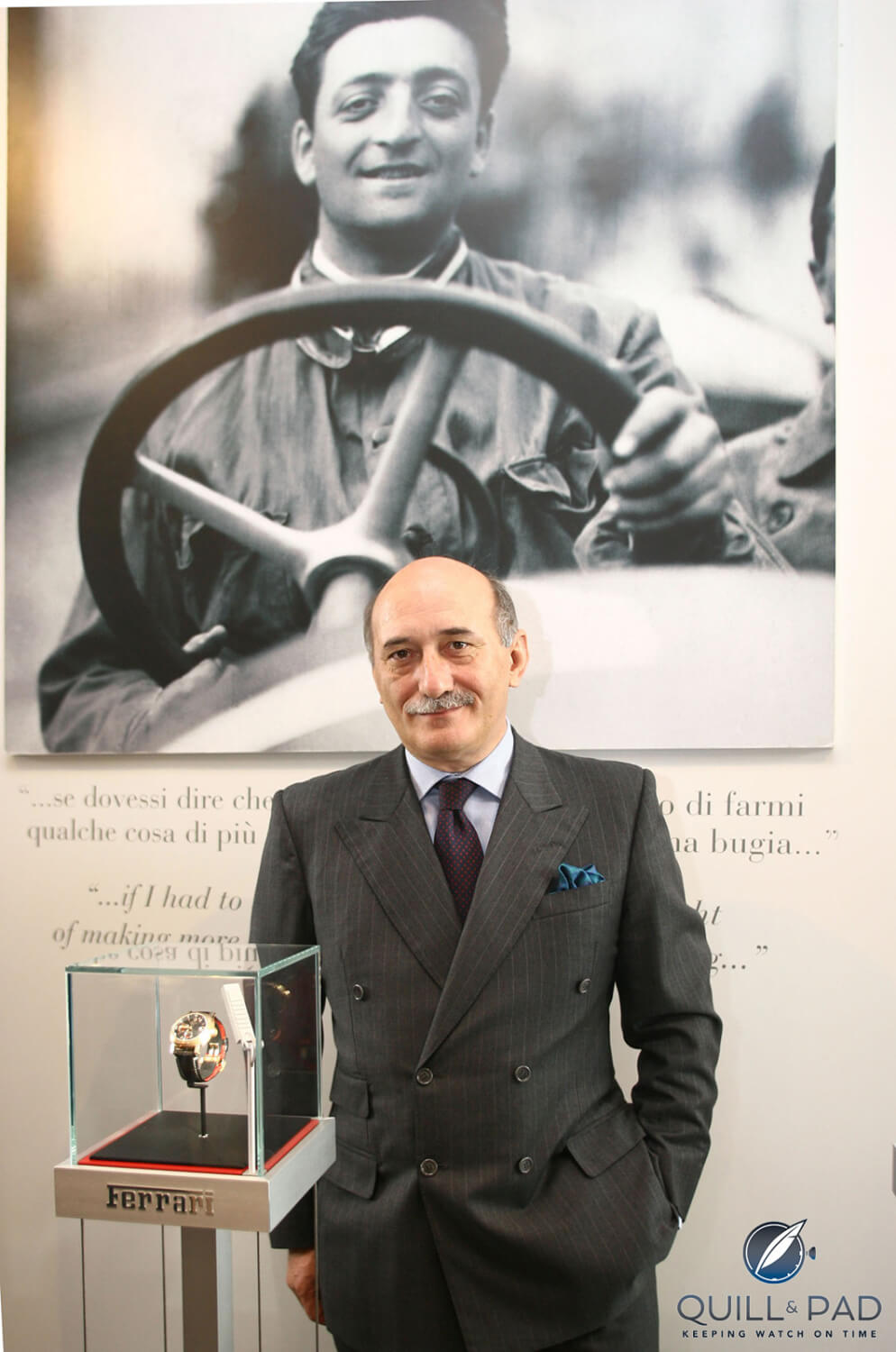 History Of Ferrari Watches: Engineered by Officine Panerai - Quill & Pad