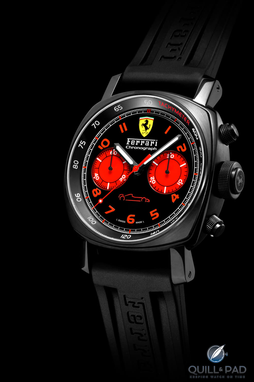 History Of Ferrari Watches: Engineered by Officine Panerai - Quill & Pad