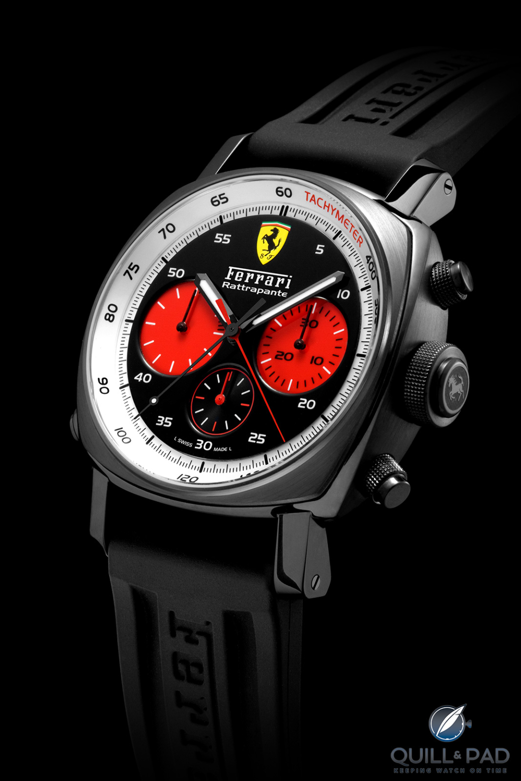 History Of Ferrari Watches: Engineered by Officine Panerai - Quill & Pad