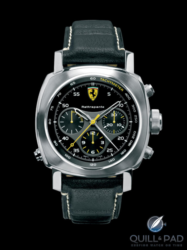 History Of Ferrari Watches: Engineered by Officine Panerai - Quill & Pad
