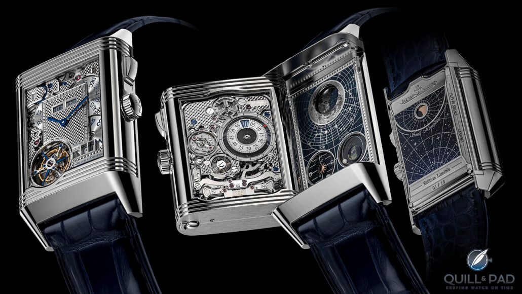 Jaeger-LeCoultre Reverso Hybris Mechanica Calibre 185 Quadriptyque: 11 ...