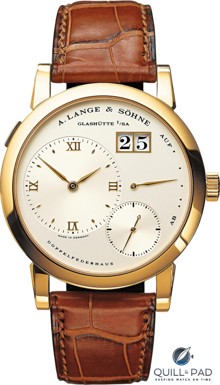 30th Anniversary Editions from A. Lange & Söhne: Lange 1 with Black ...