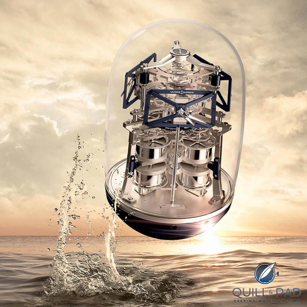 Ulysse Nardin UFO Clock: Not Your Typical UFO Sighting, But It Quite ...