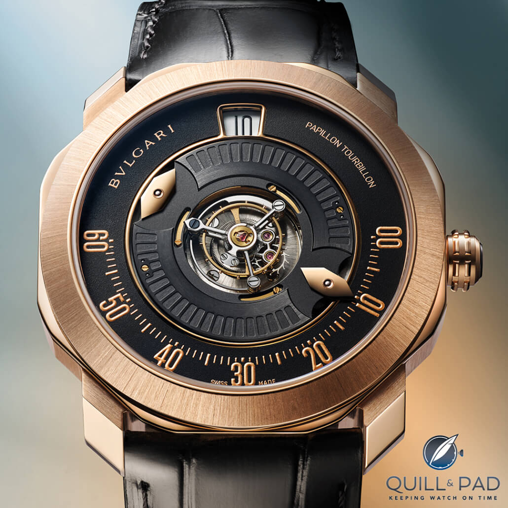 Bulgari Octo Roma Central Tourbillon Papillon: The Butterfly Gets An ...