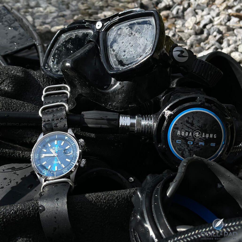 Diving With The Ball Watch Engineer Master II Diver Chronometer ...