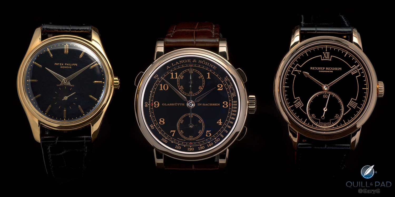 Behind The Lens: Three Black-Dialed Gold Treasures From Patek Philippe ...