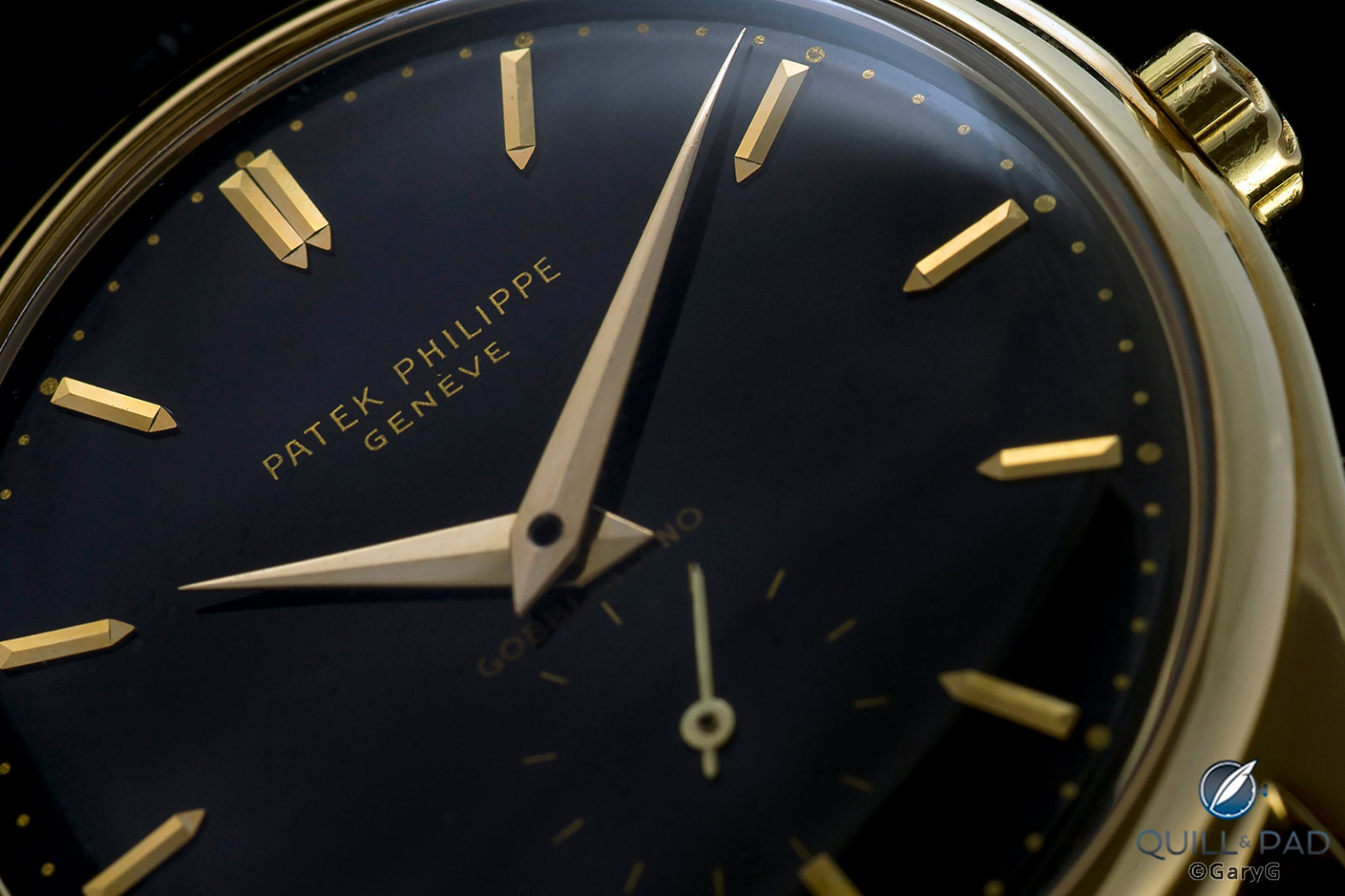 Behind The Lens: Three Black-Dialed Gold Treasures From Patek Philippe ...