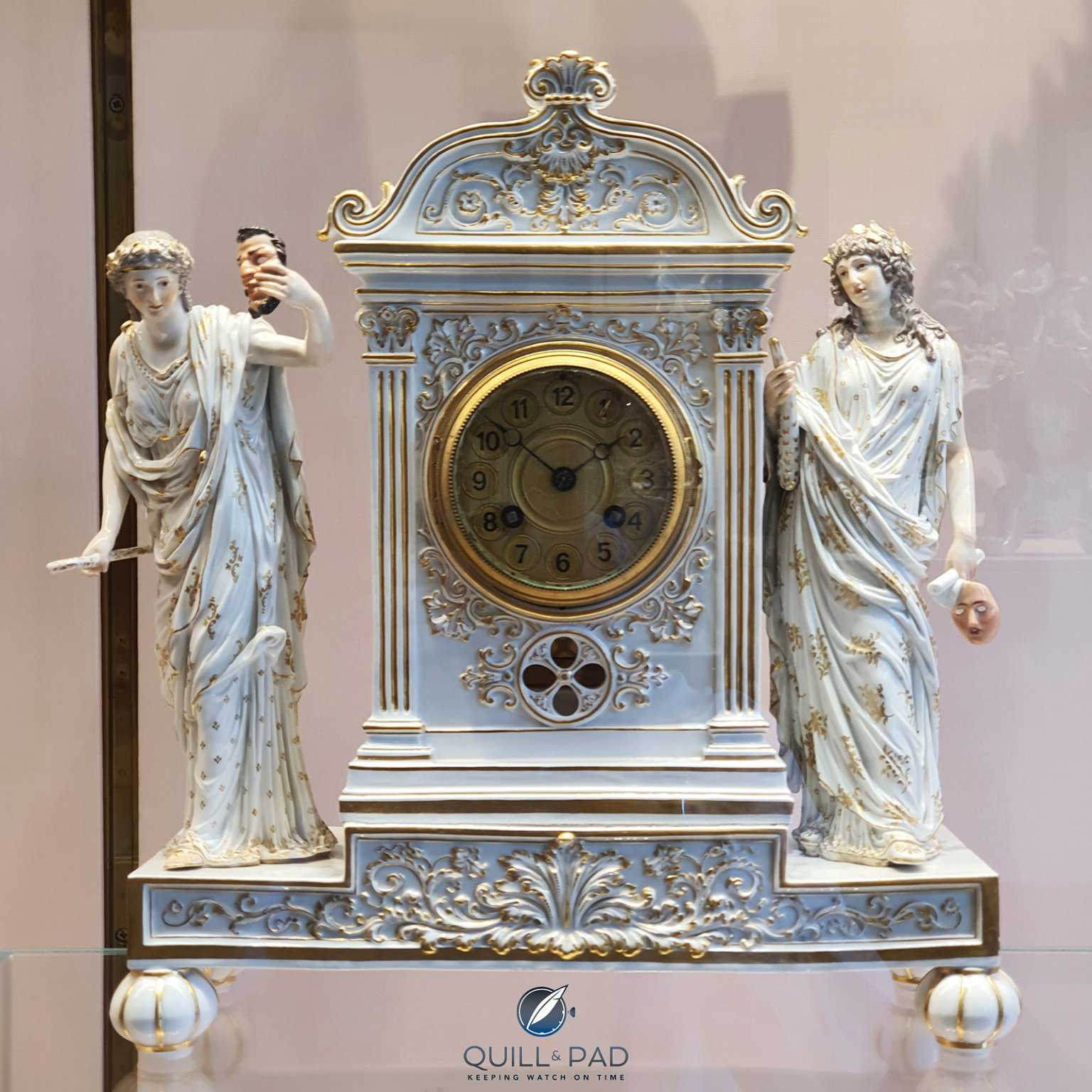 Incredible Porcelain Clocks In And From Meissen, Germany - Quill & Pad