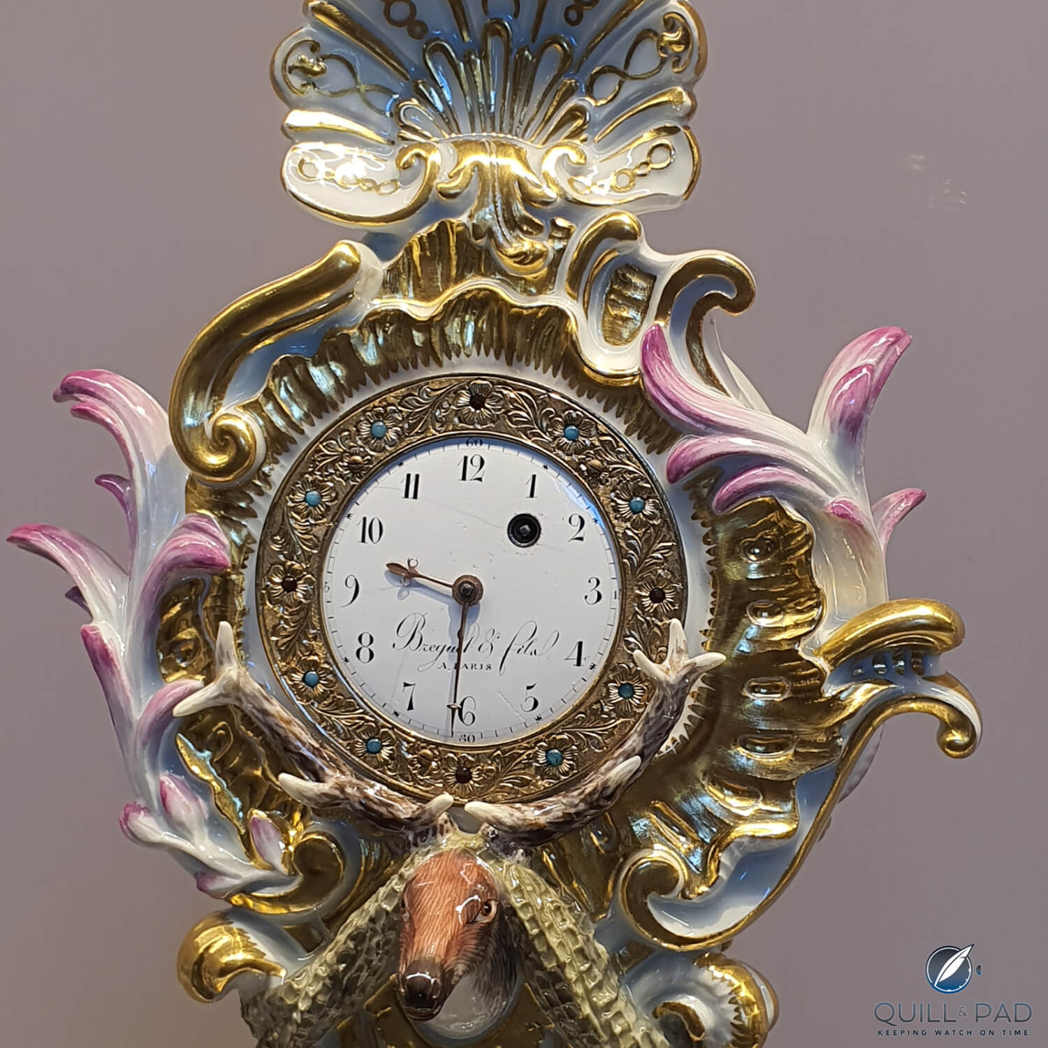 Incredible Porcelain Clocks In And From Meissen, Germany - Quill & Pad