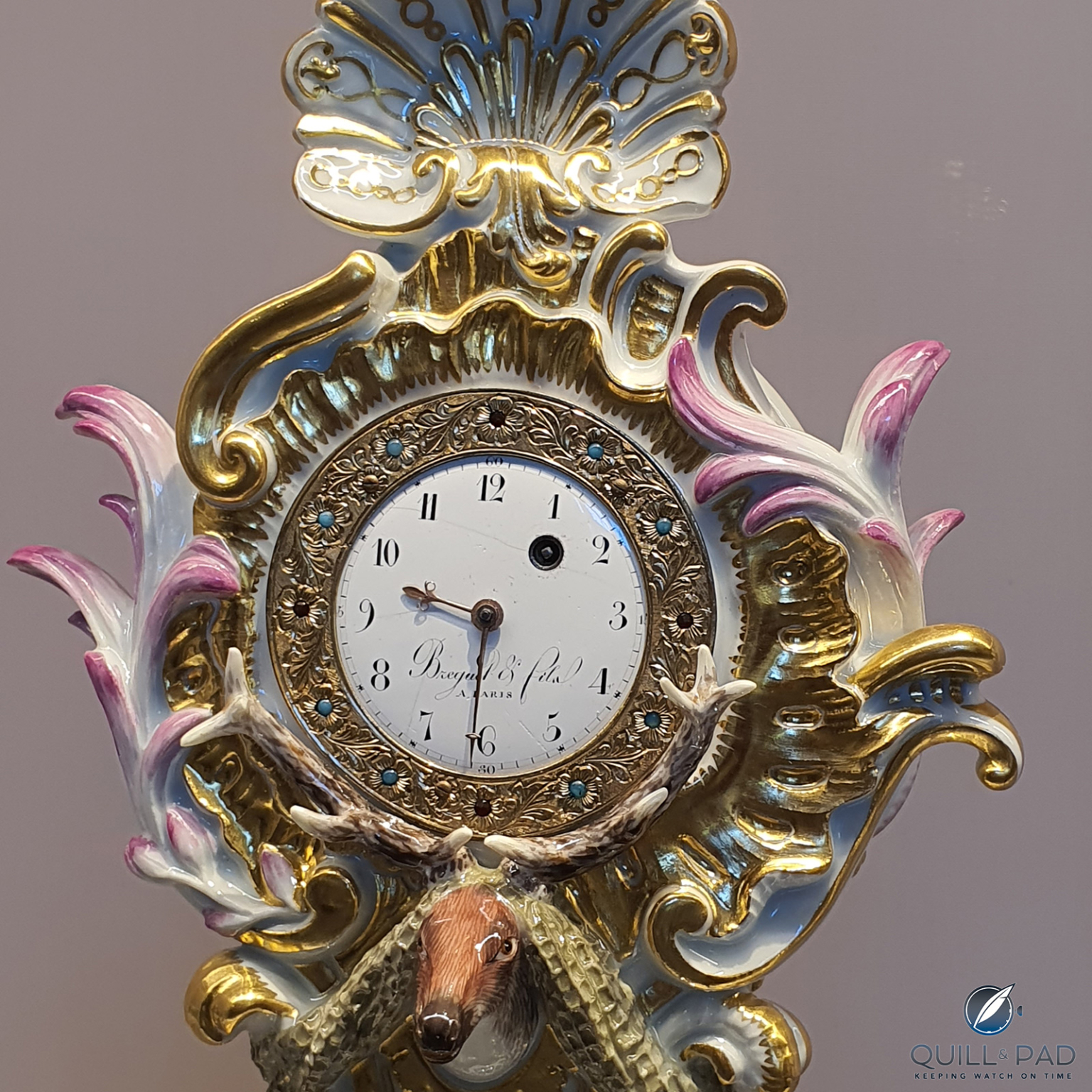 Incredible Porcelain Clocks In And From Meissen, Germany - Quill & Pad