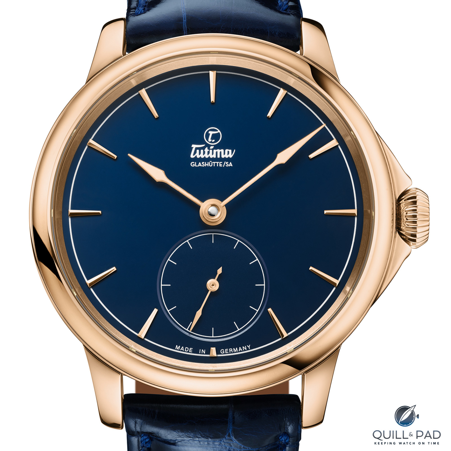 Tutima Patria Small Second: Perfection In Pink - Quill & Pad