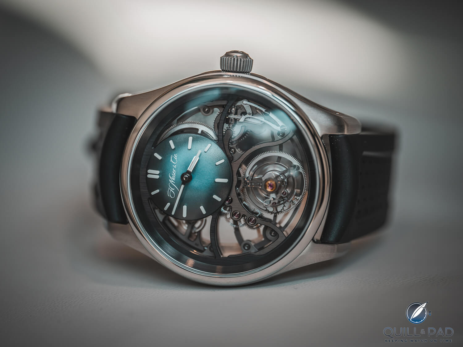 H. Moser & Cie Pioneer Cylindrical Tourbillon Skeleton: Having A Funky ...