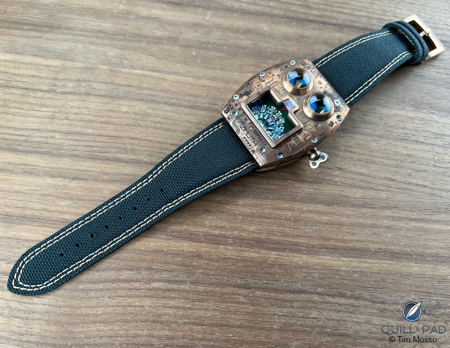 Azimuth Mr. Roboto Bronzo Artist Series - Quill & Pad