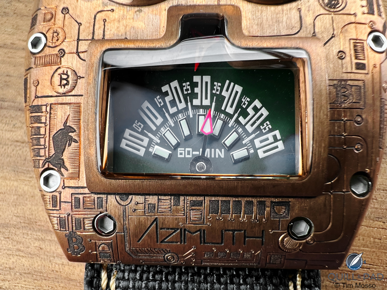 Azimuth Mr. Roboto Bronzo Artist Series - Quill & Pad