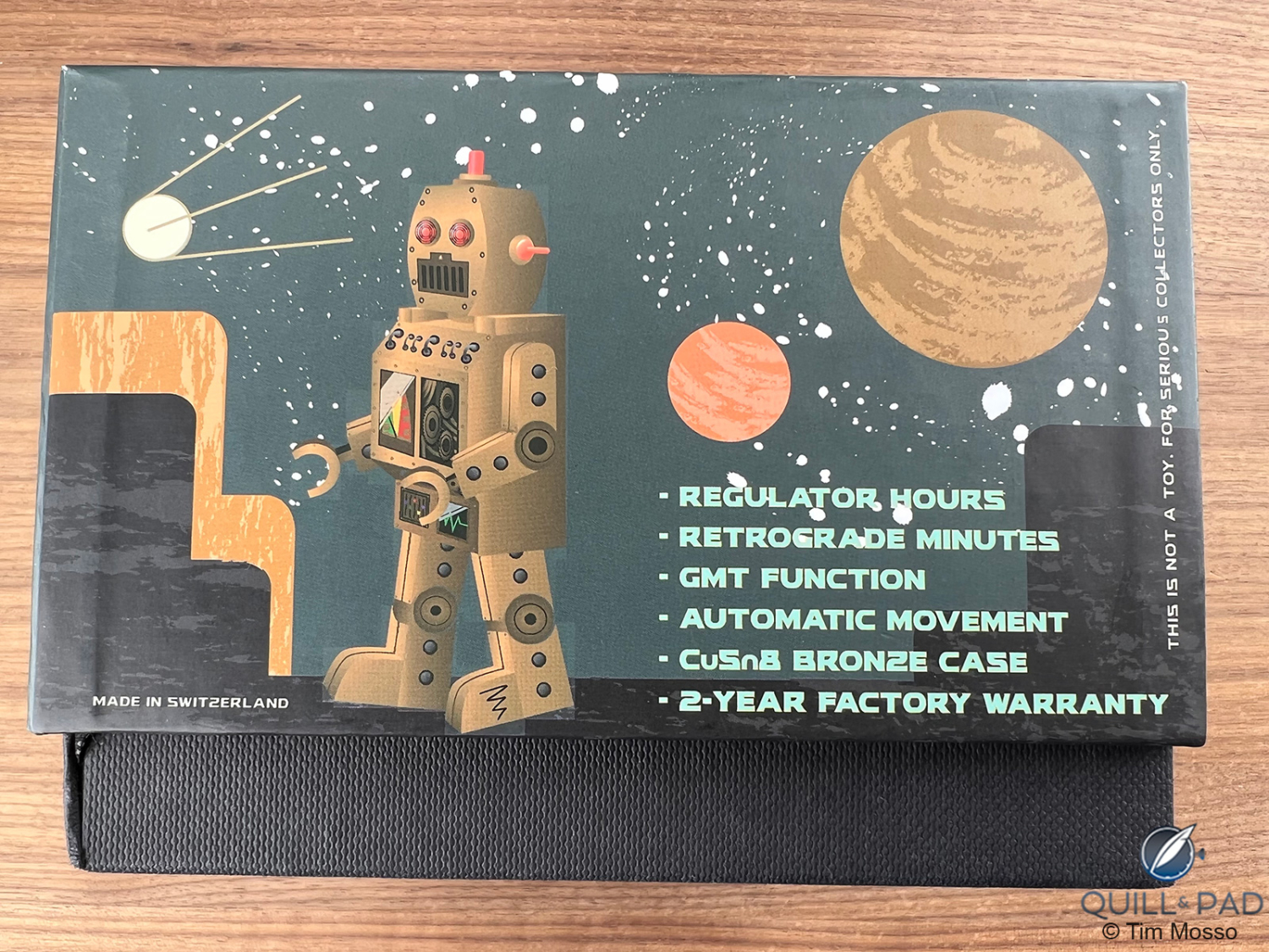 Azimuth Mr. Roboto Bronzo Artist Series - Quill & Pad