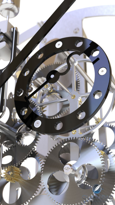 Alain Silberstein x Philippe Lebru KB2 Monochrome Clock: A Rare ...