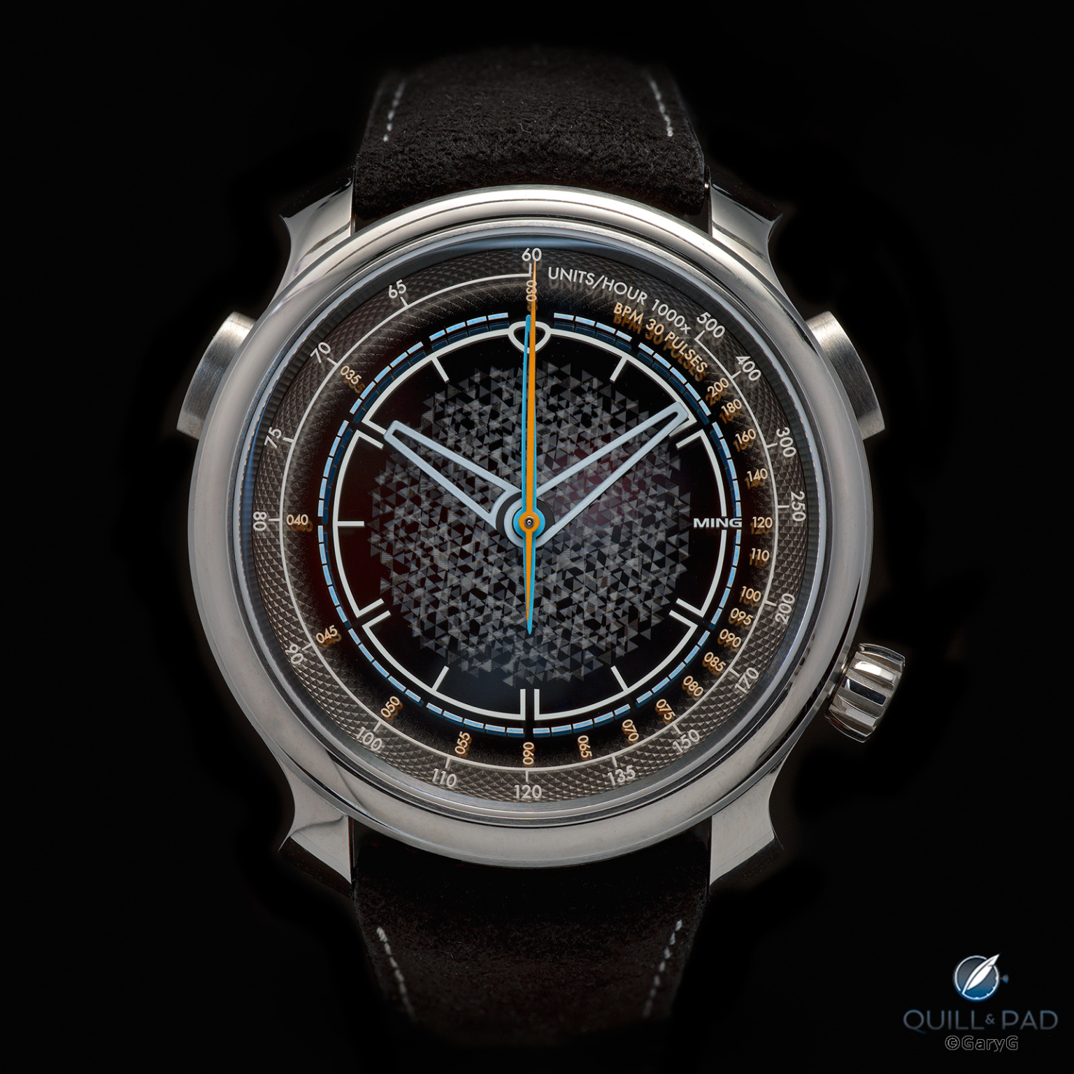 Behind The Lens: MING 20.01 Series 2 AgenGraphe Chronograph - Quill & Pad