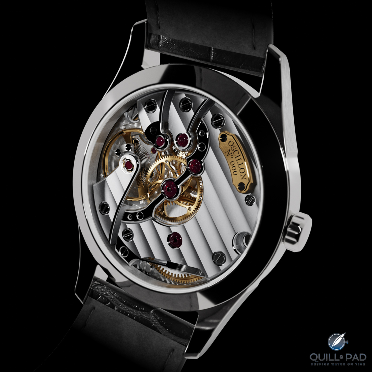 Oscillon Fundamentum: Sublime Handmade Simplicity: The Ultimate Sleeper Watch - Quill & Pad