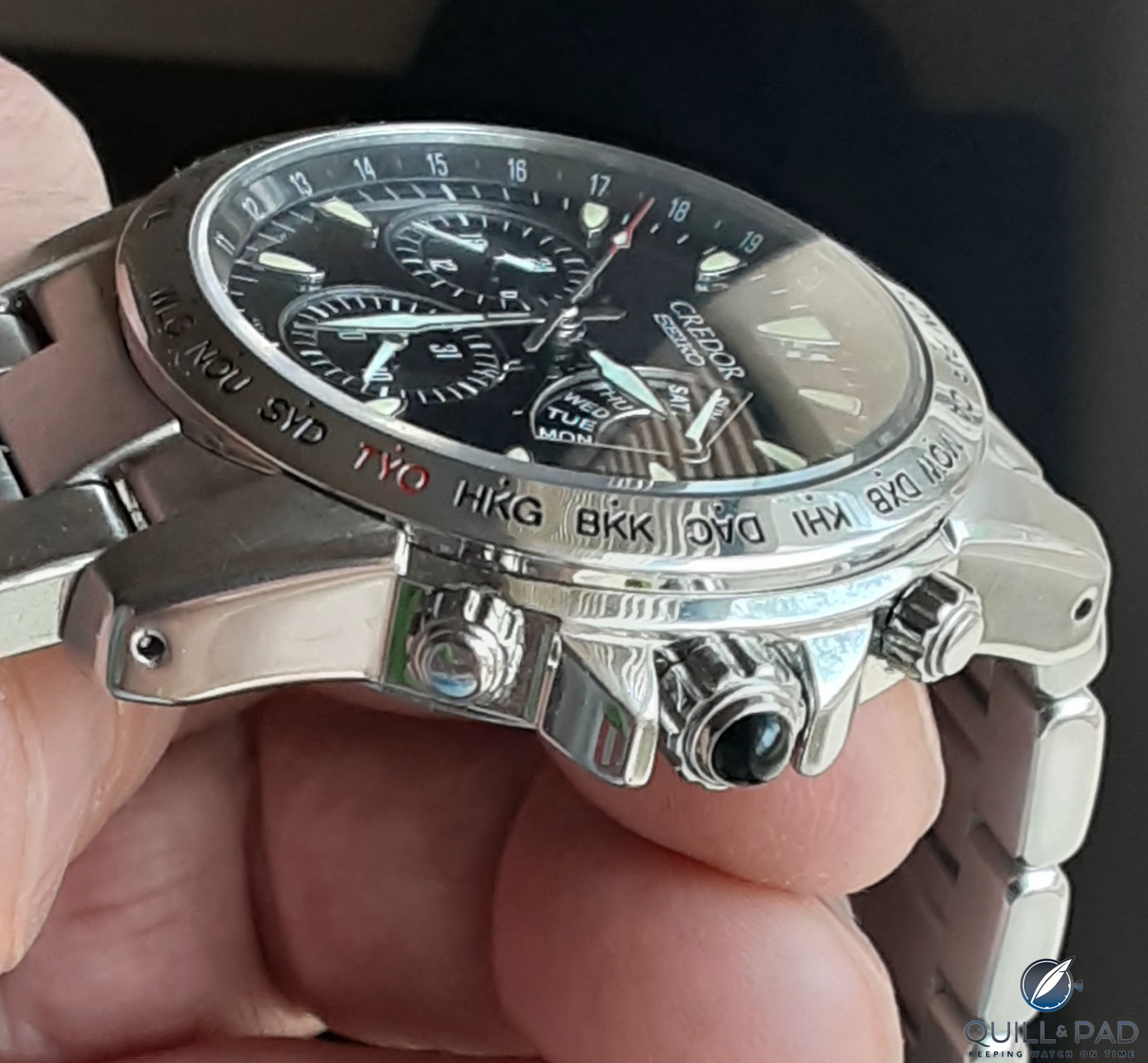Seiko Credor Kumakawa Worldtimer: a genuine Rolex beater for under $2,000 - Quill & Pad